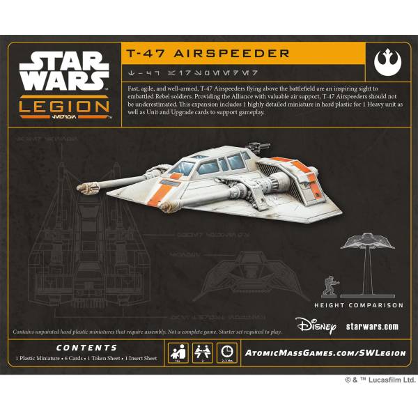 Star Wars: Legion - T-47 Airspeeder (Exp.) (engl.) | Milan Spiele, 39,90